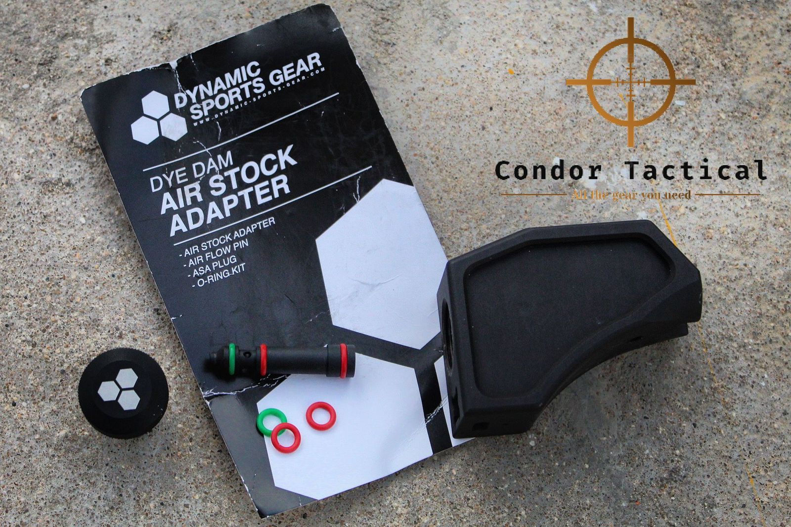 Dye Dam Air Stock Adapter – Condortactical