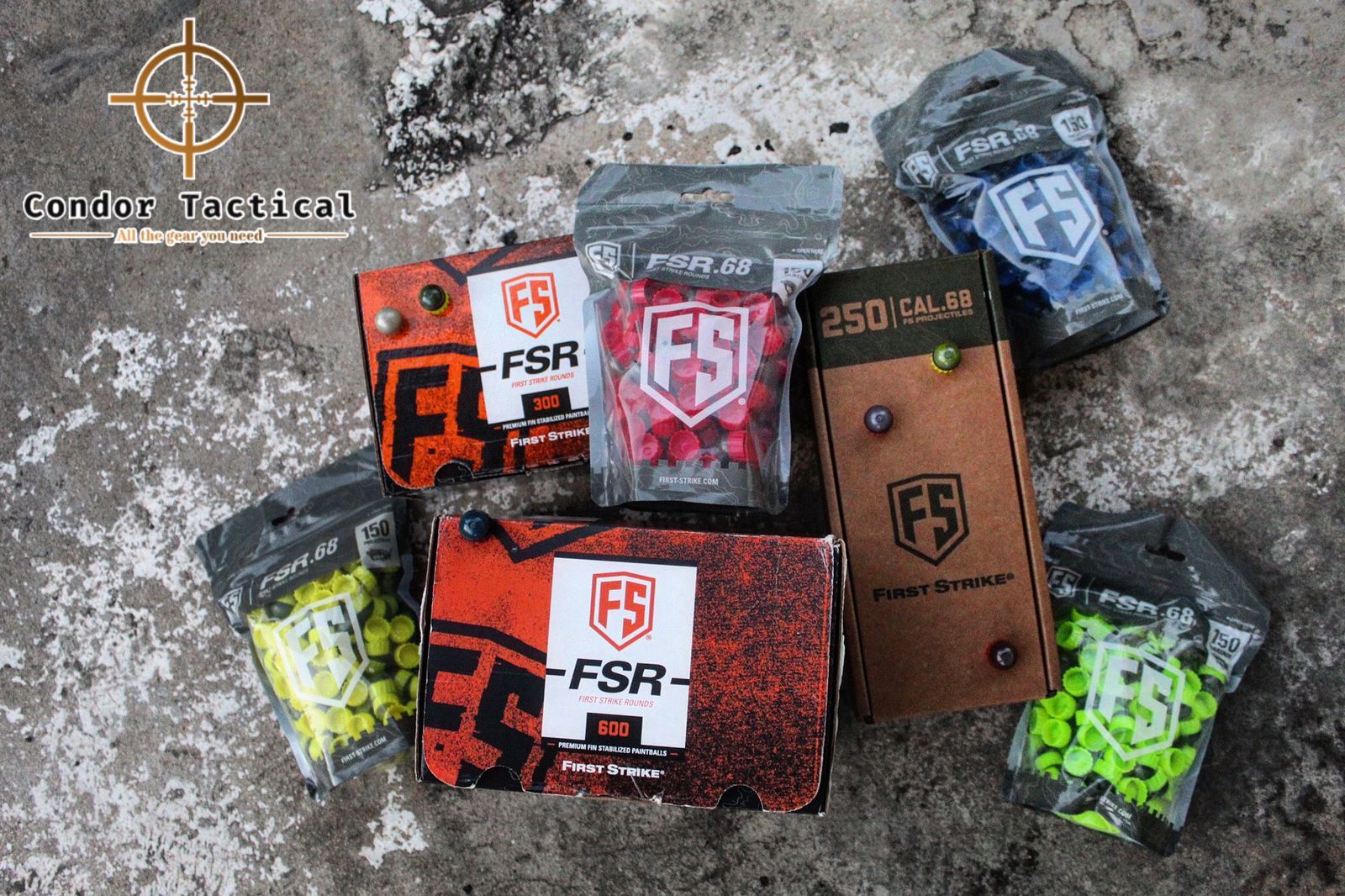 First Strike Rounds .68 – Condortactical