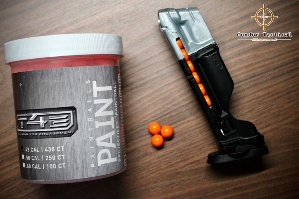Paintballs .43 - Orange – Condortactical