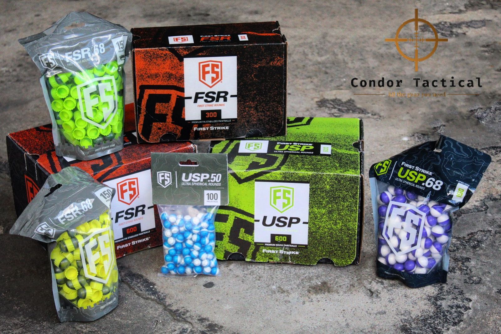 First Strike Rounds .68 – Condortactical